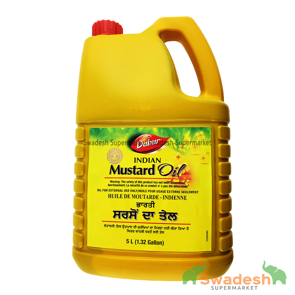 Dabur Mustard Oil 5L — Swadesh Supermarket