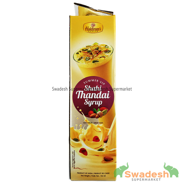 Haldiram's Shahi Thandai Syrup 750ml – Swadesh Supermarket