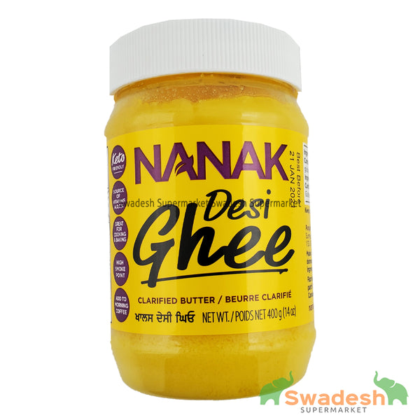 Nanak Pure Desi Ghee 400g – Swadesh Supermarket